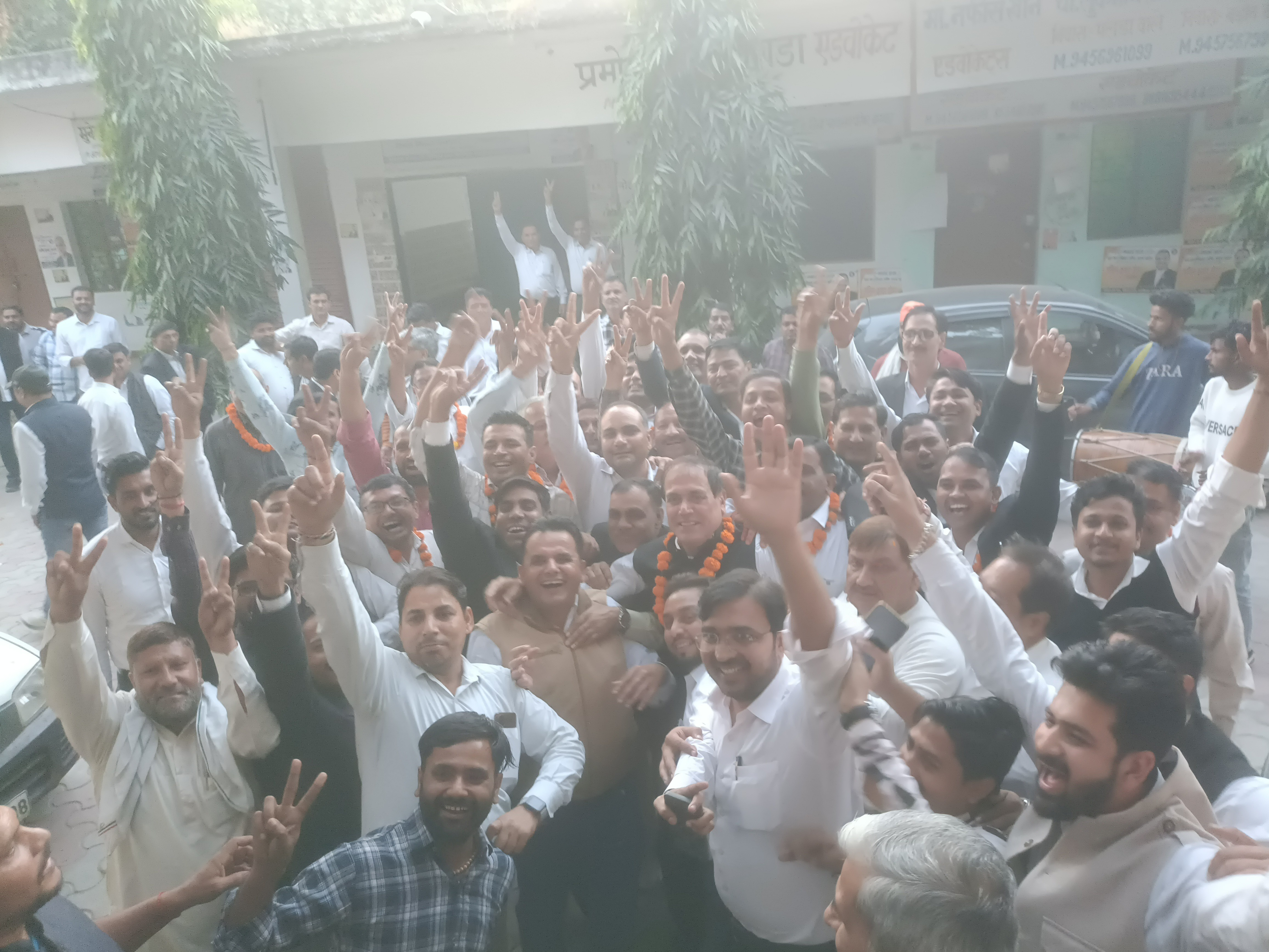 Subhash Singh Tomar became the President of Baghpat District Bar ...