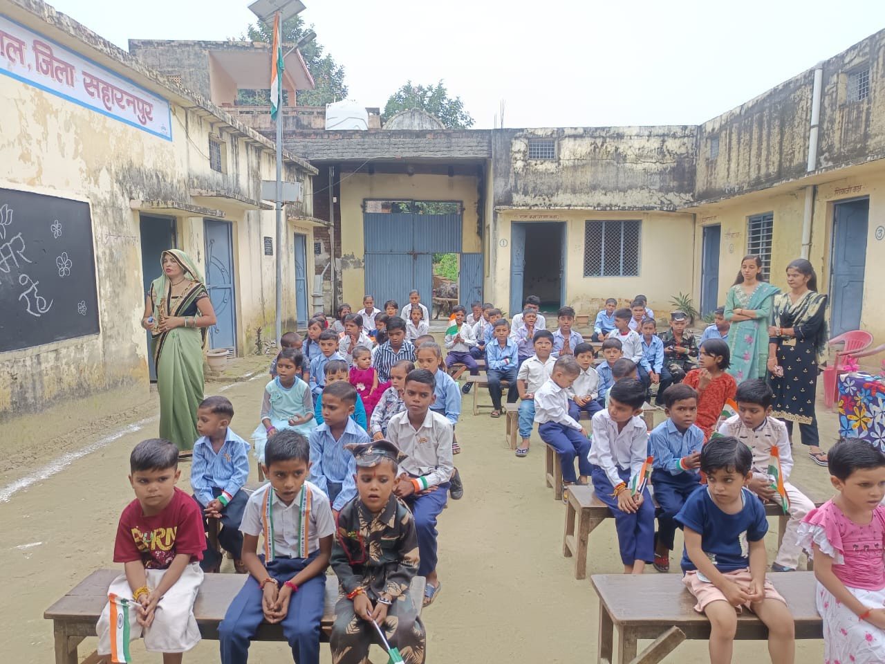 Chandena Koli immersed in the echo of Vande Mataram | वंदे मातरम् की ...