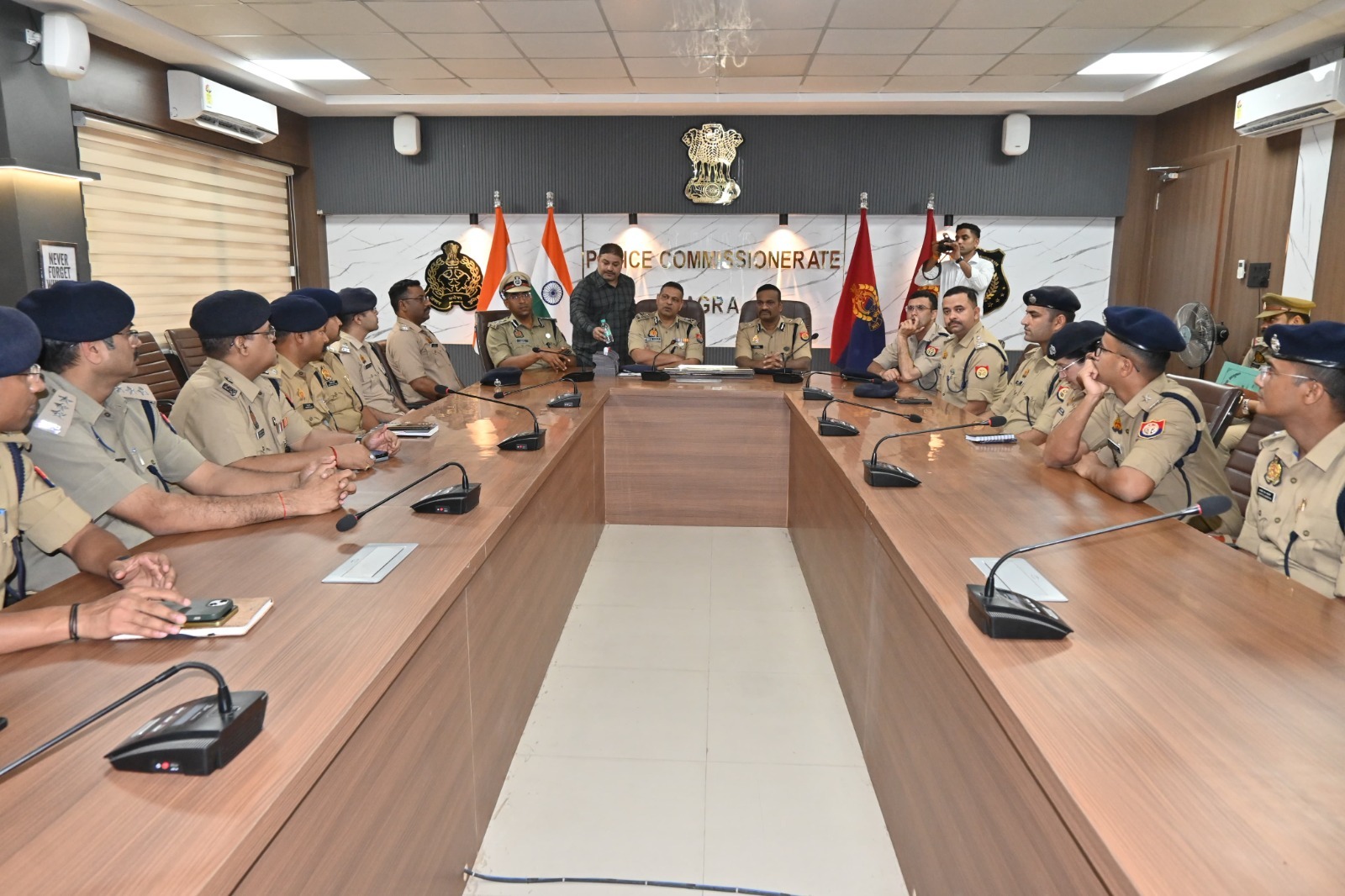Two constables suspended for taking shoes as bribe in Agra; CCTV ...