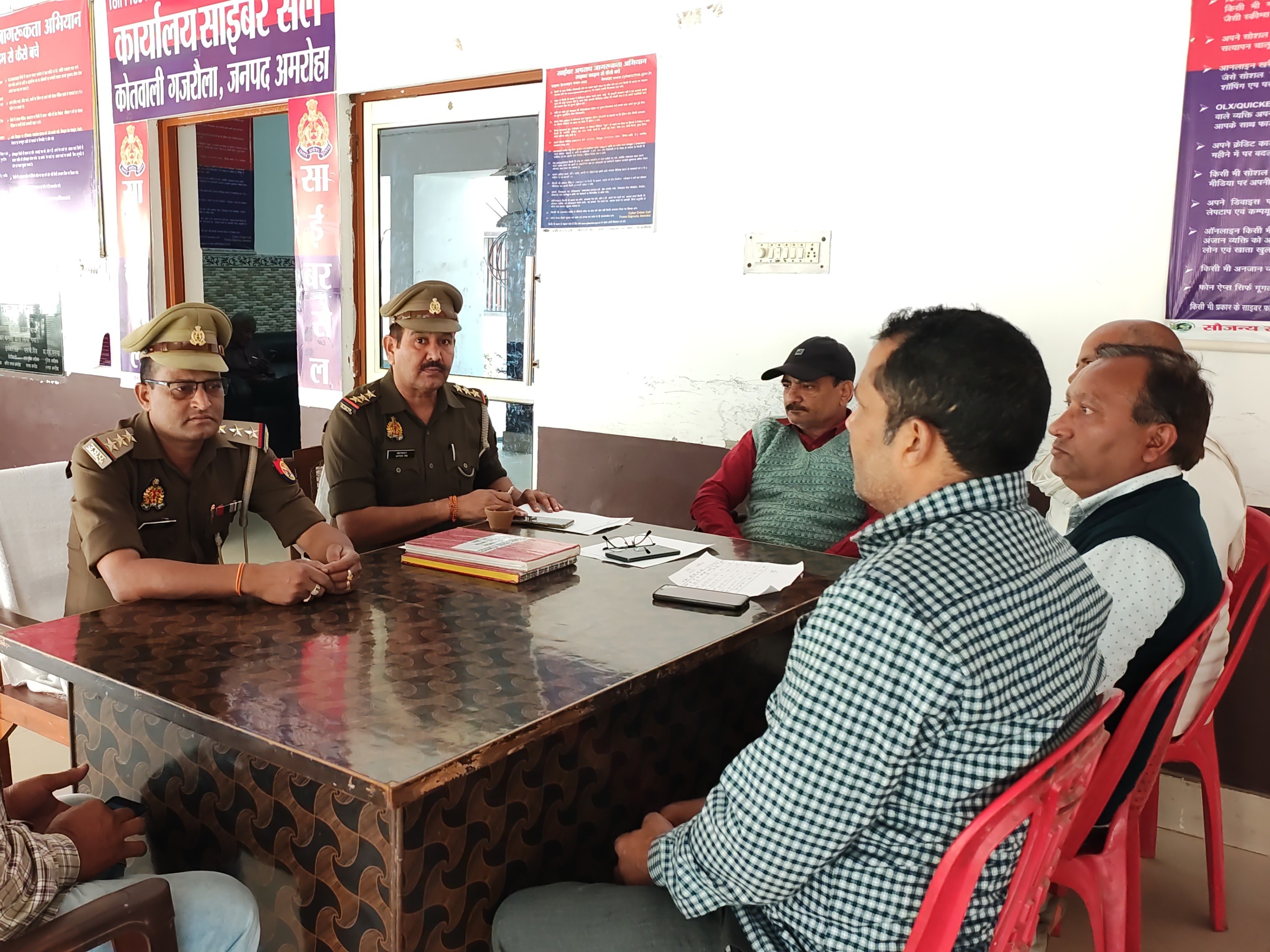 Four complaints were registered on the Gajraula resolution day.