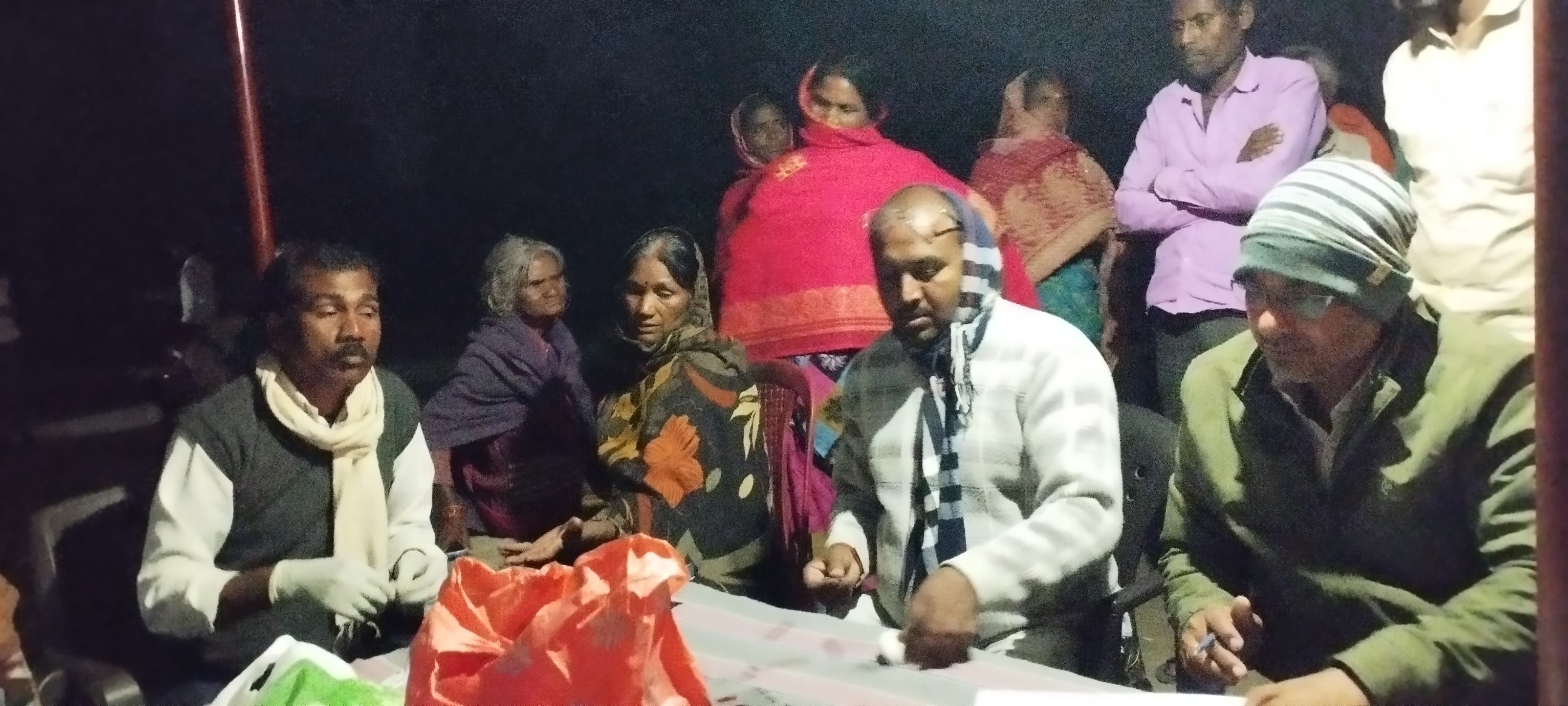 Filaria eradication campaign, blood collection of 111 people in Beyar ...