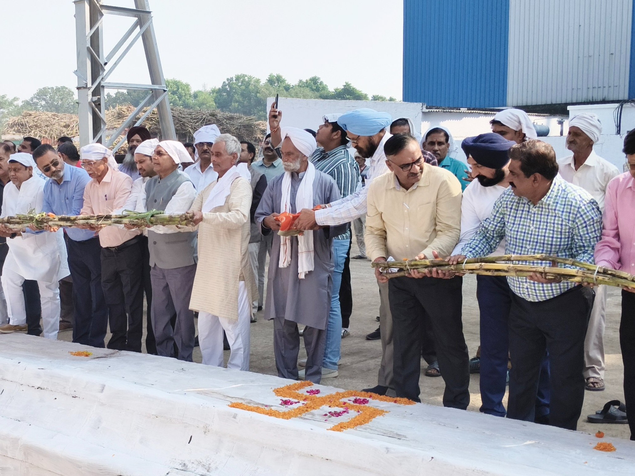 Crushing season begins at Simbhaoli sugar mill in Hapur