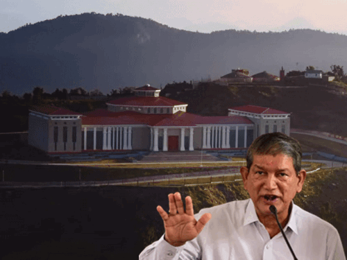 gairsain capital controversy congress tilak raj behad harish rawat ...