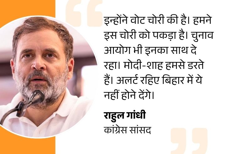 Rahul Gandhi Kishanganj Speech LIVE Update; Modi BJP EC | RJD Congress ...