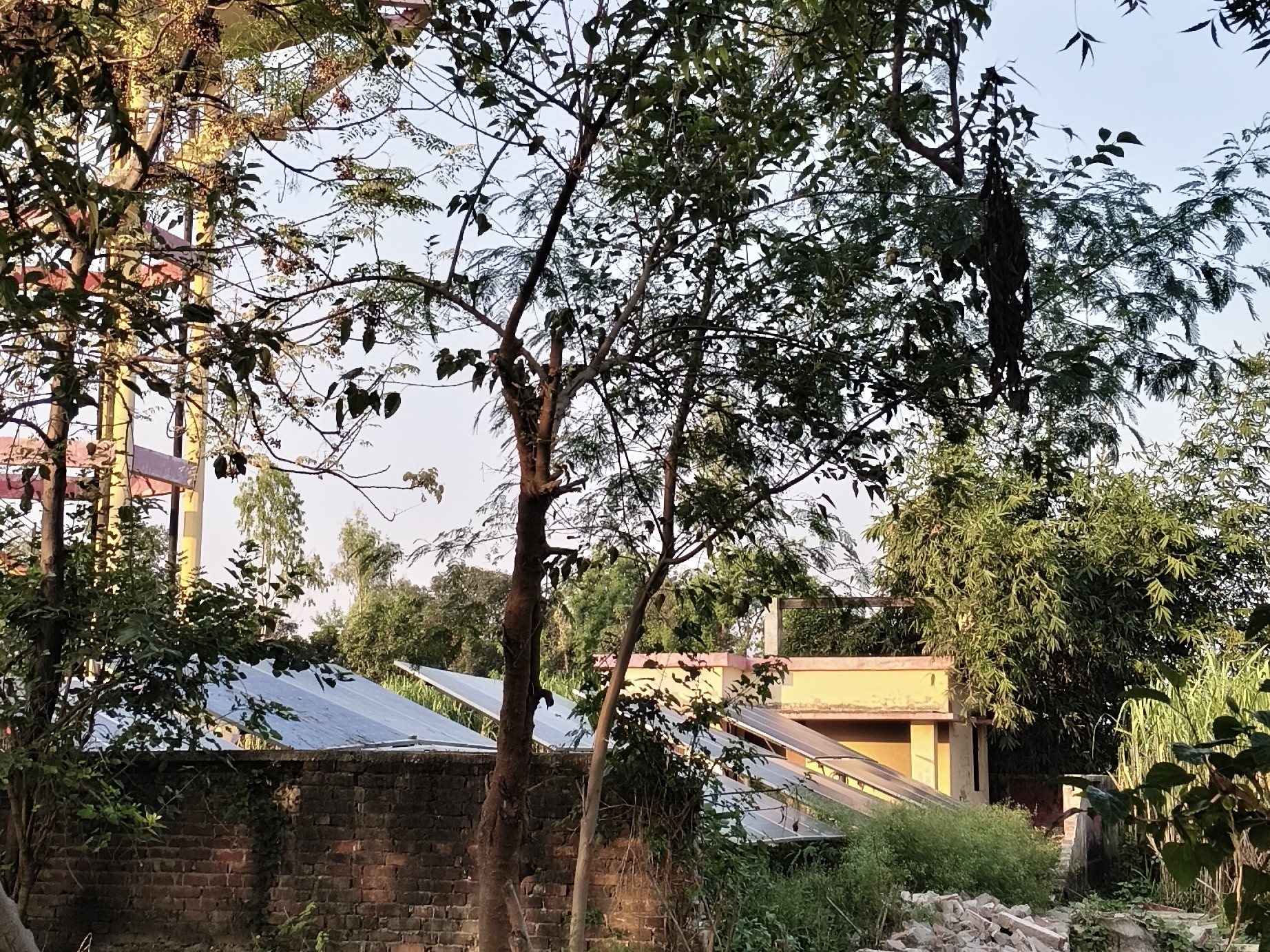 The boundary wall of a 5-year-old water tank collapsed in Bahraich ...