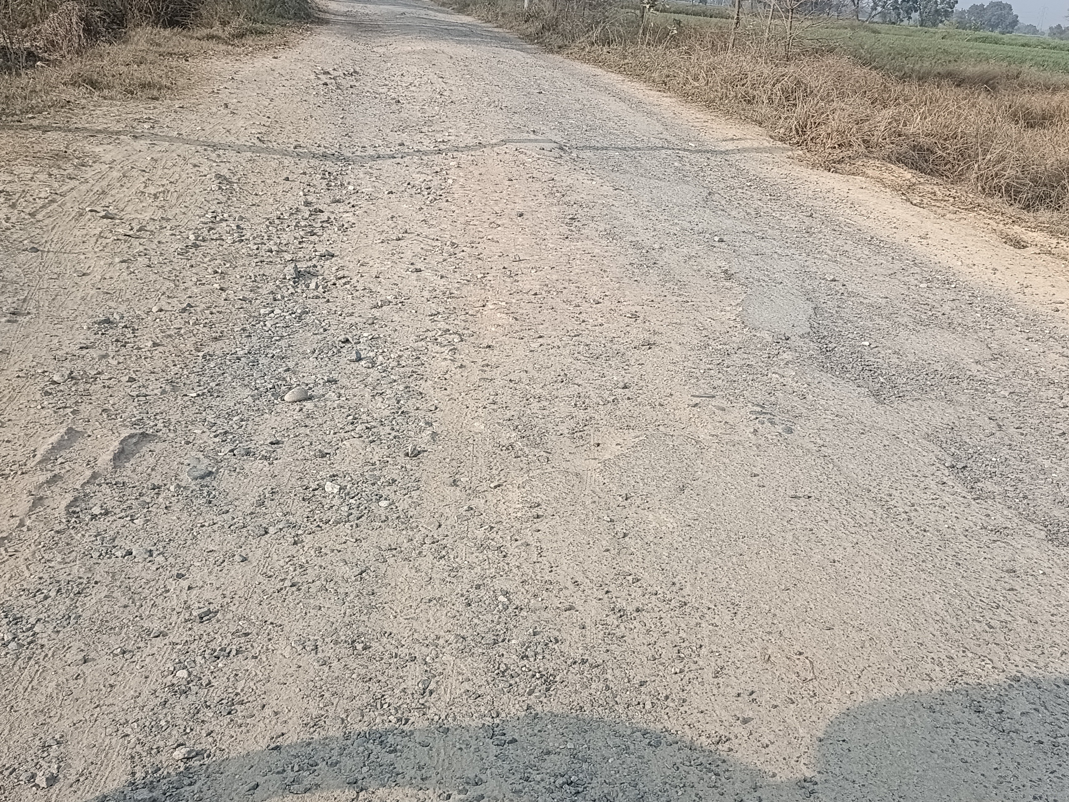 Itiya Devi Temple road is in bad shape | इटिया देवी मंदिर मार्ग जर्जर ...