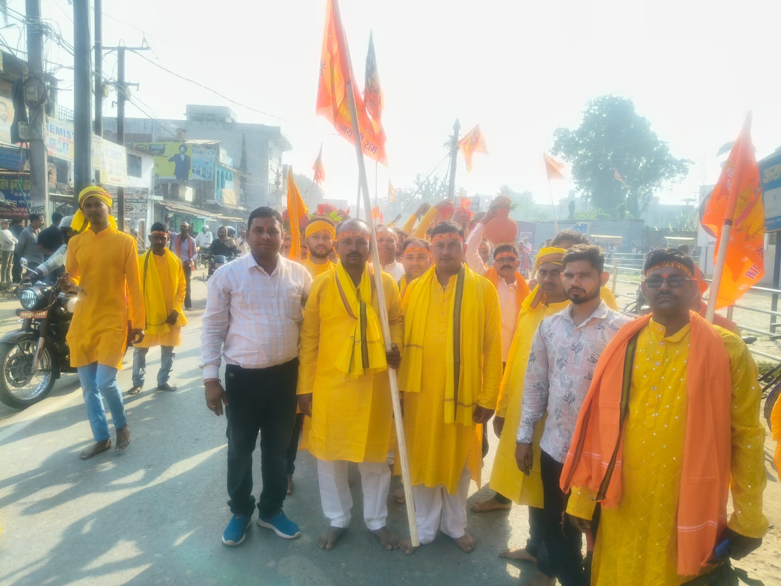 The devotees participating in the Kalash procession in Gogri reached ...