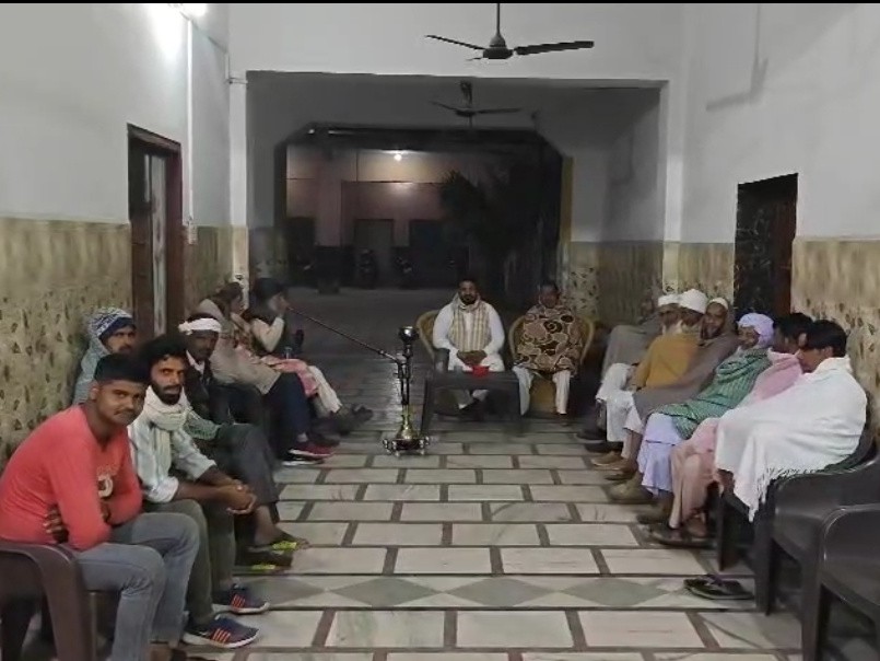 Shahbaz Tyagi spoke to the villagers on SIR | शाहबाज त्यागी ने SIR पर ...