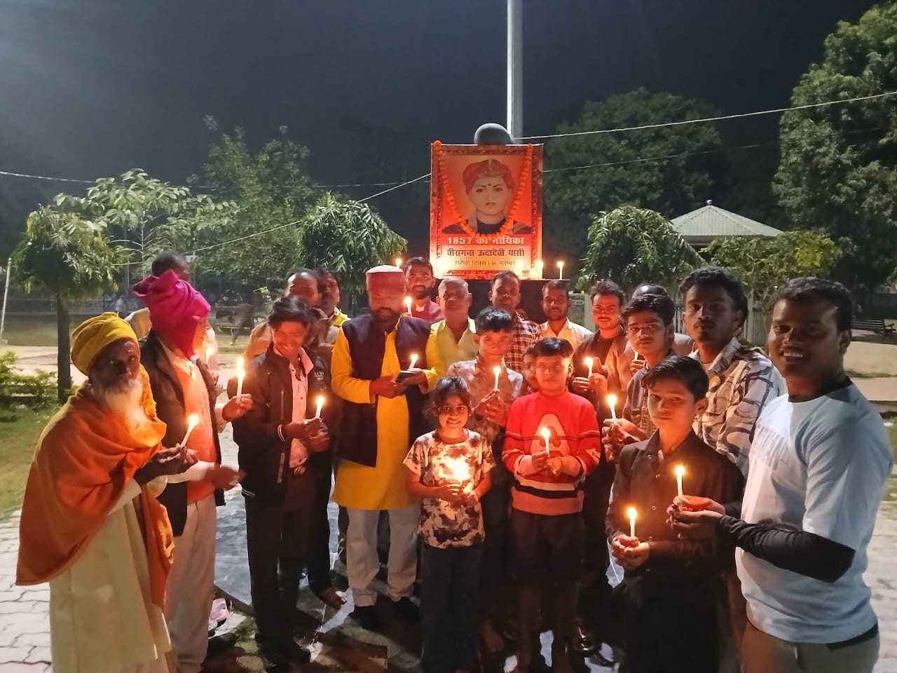 Tribute to the brave woman Uda Devi Pasi in Hardoi | हरदोई में वीरांगना ...