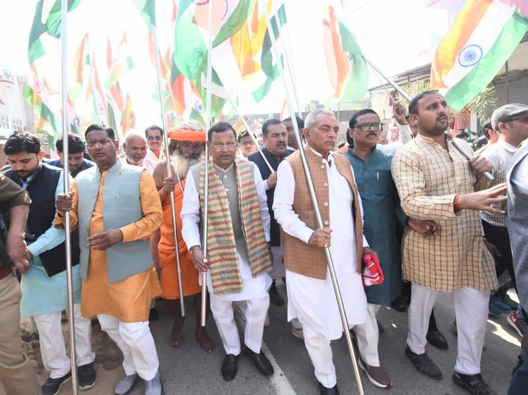Unity march on Sardar Patel's birth anniversary in Nichlaul | निचलौल ...