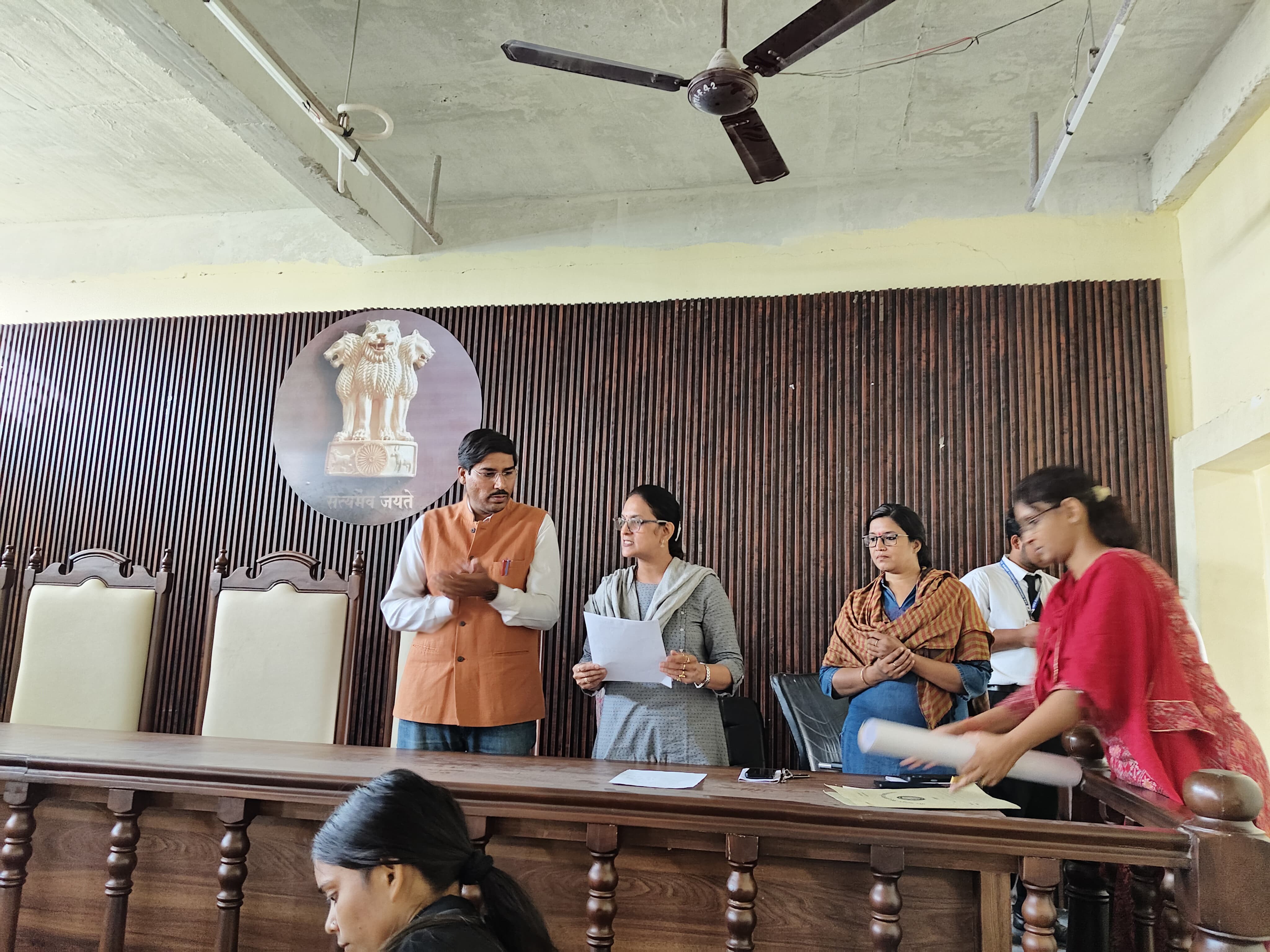 Neha first in Mission Shakti Phase-5 slogan competition in Jaunpur