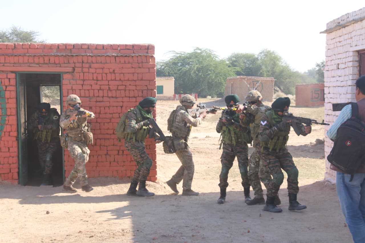 India-UK troops conduct joint counter-terror exercise in Rajasthan ...