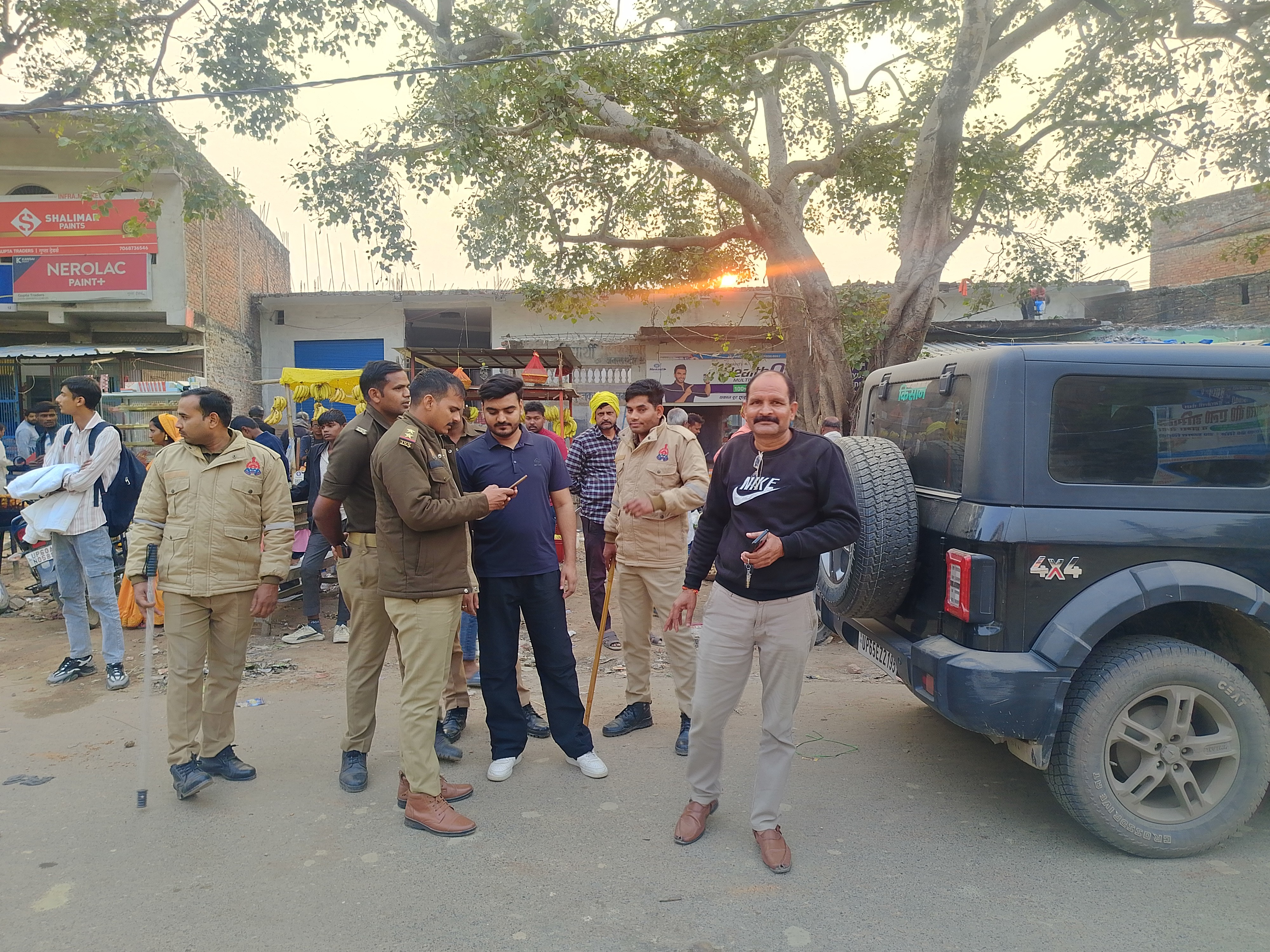 Intensive checking campaign in Sikandarpur