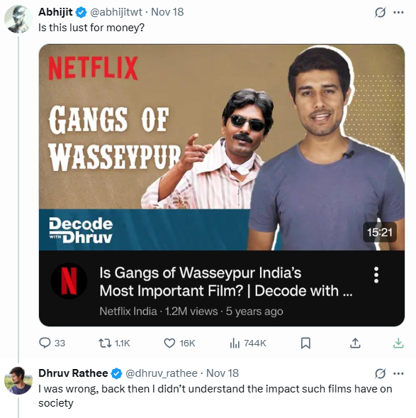 Dhruv Rathee Criticizes Ranveer Singh Dhurandhar Trailer Violence ...