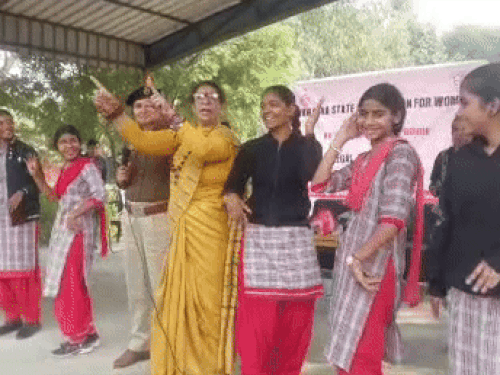 Haryana women commission Chairperson Renu Bhatia Rohtak visit dance ...