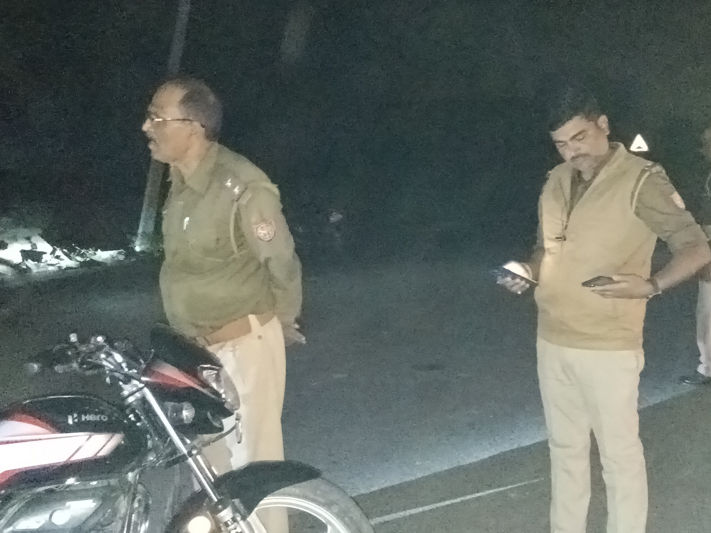 Pandri police station chief conducted intensive checking at Kotwa ...