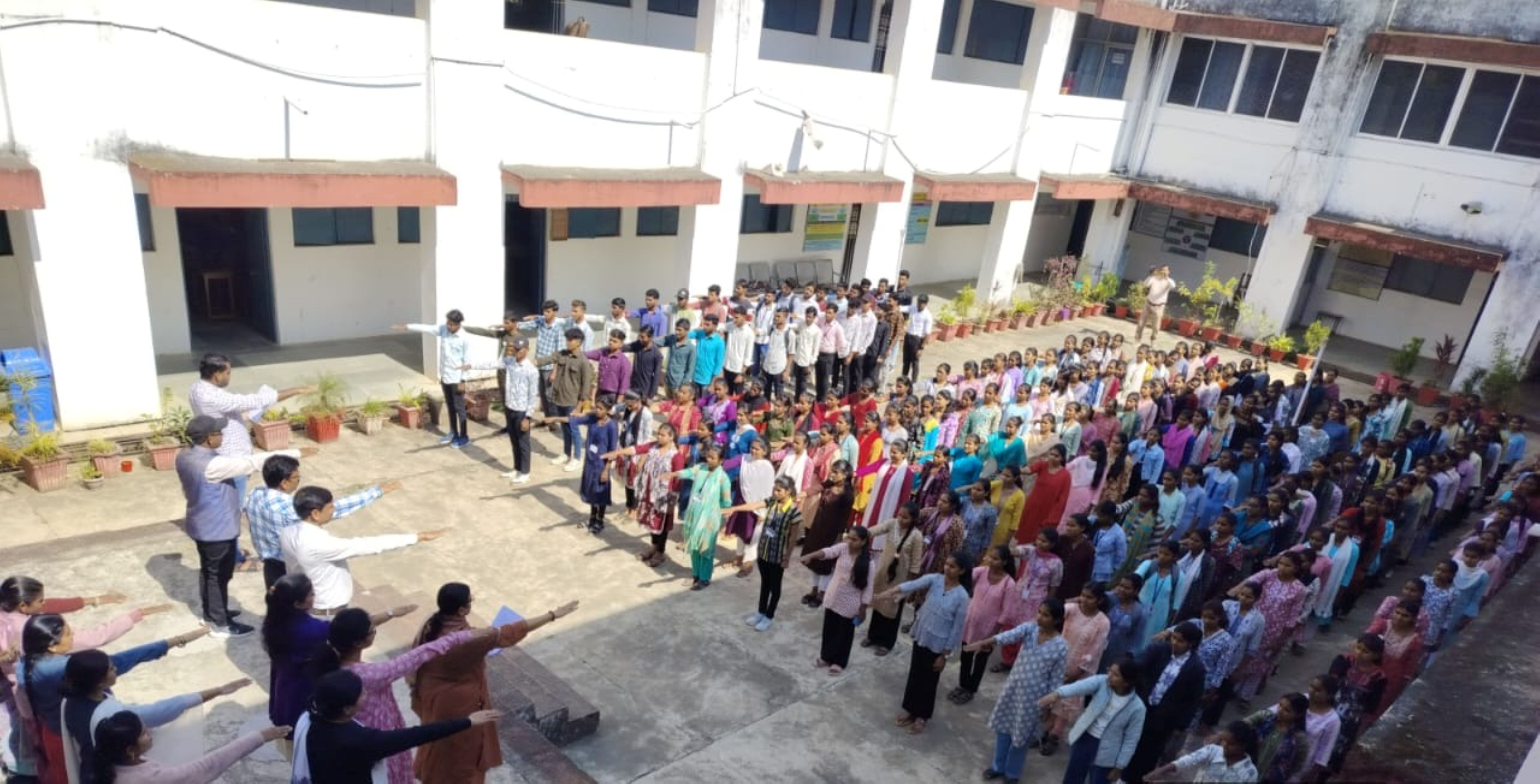 Pledge ceremony held on the 5th anniversary of the Drug Free India ...