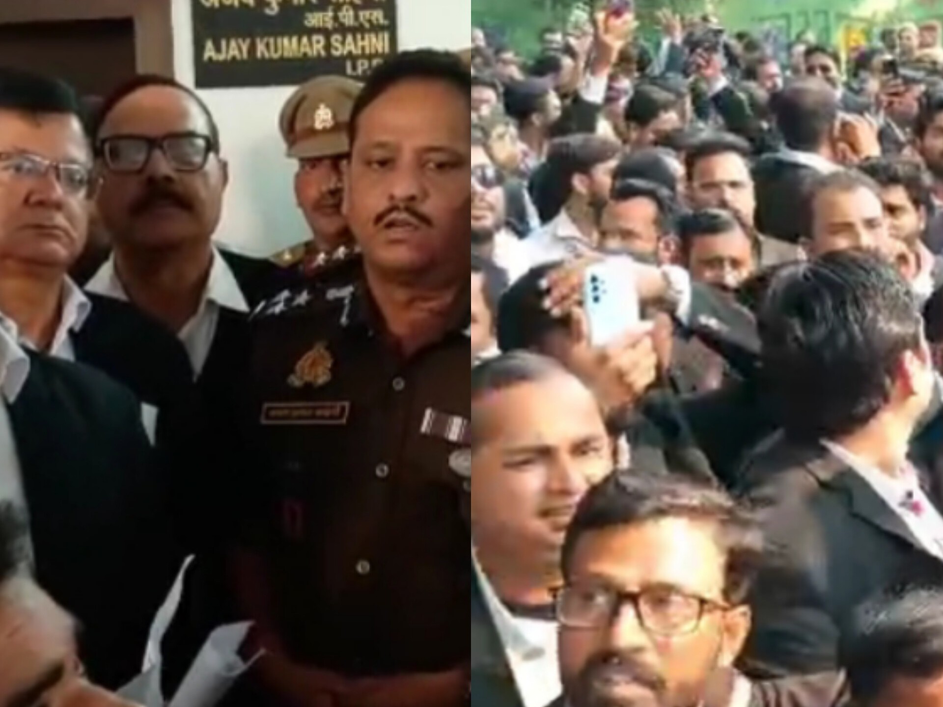 Chaos erupts in Bareilly court after lawyers are attacked