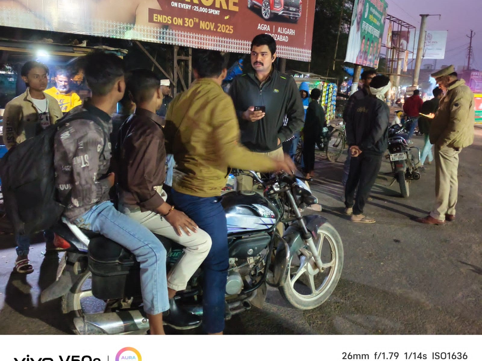Intensive checking campaign was conducted in Achhnera.