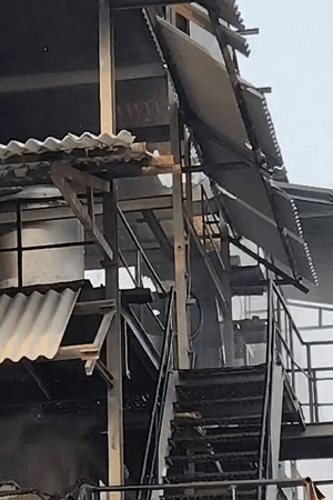 Investigation begins into the fire at GIDA factory | गीडा की फैक्ट्री ...