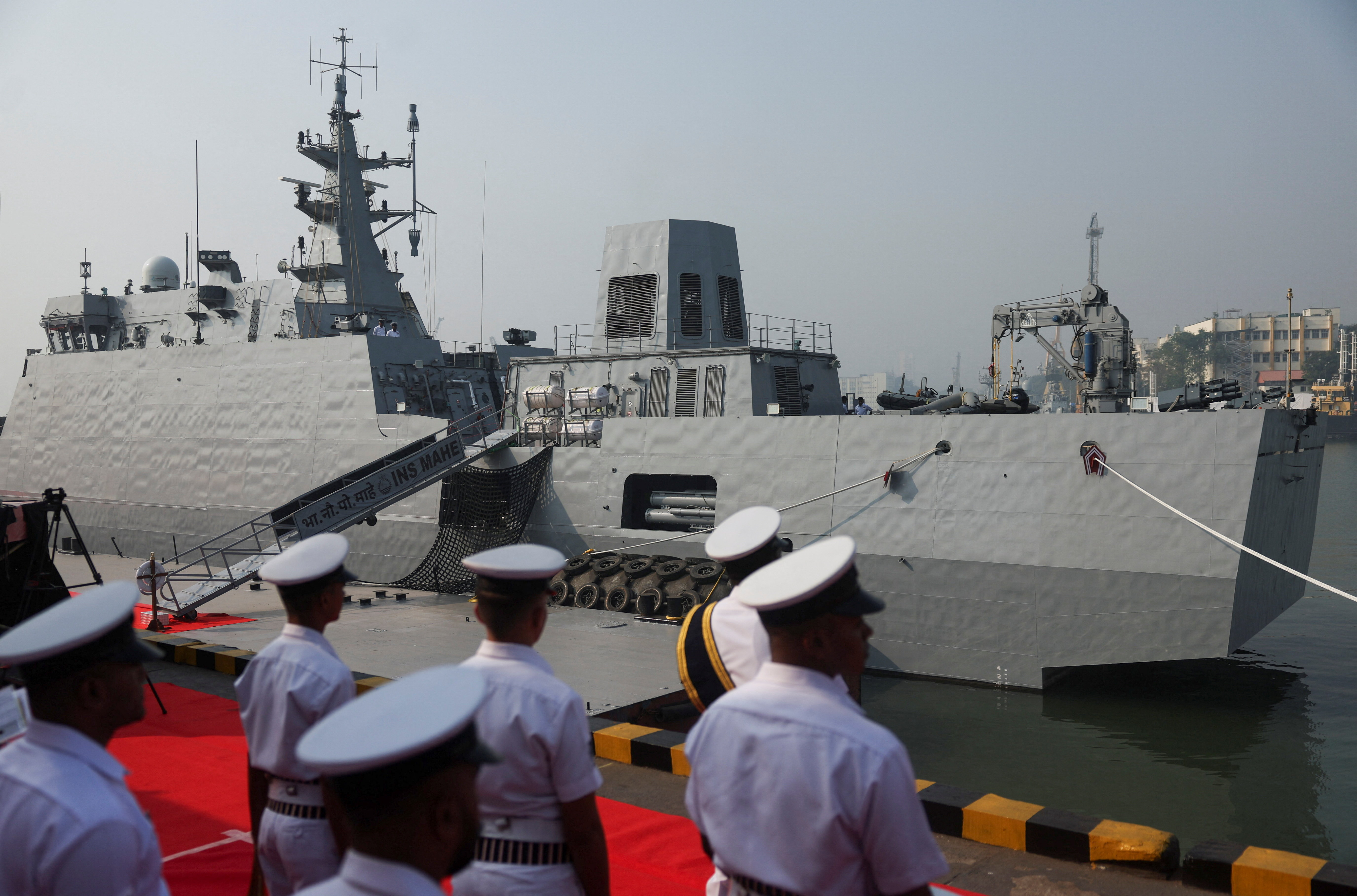 INS Mahe joins Indian Navy