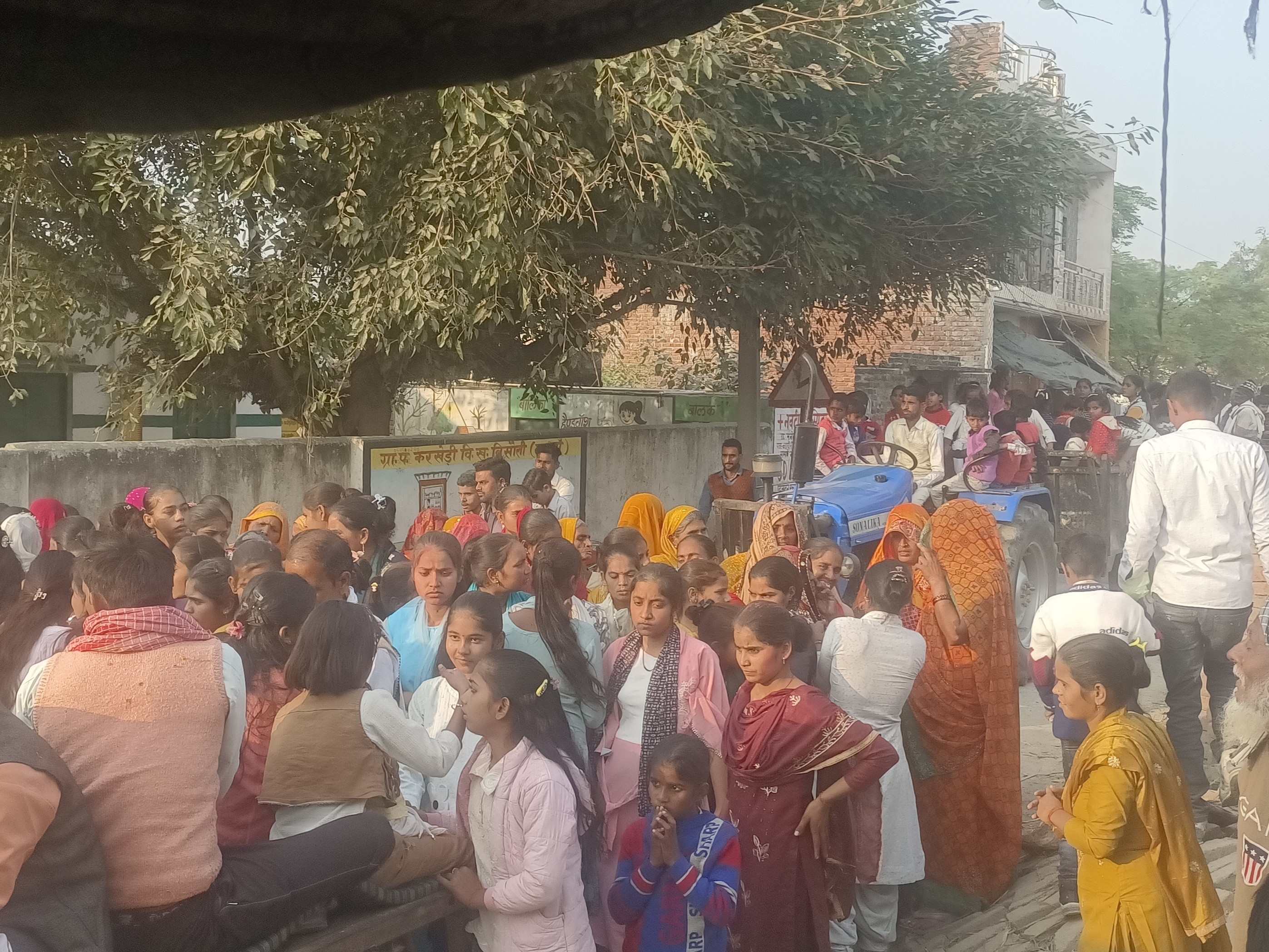 Durga Mata idol installed in Badaun