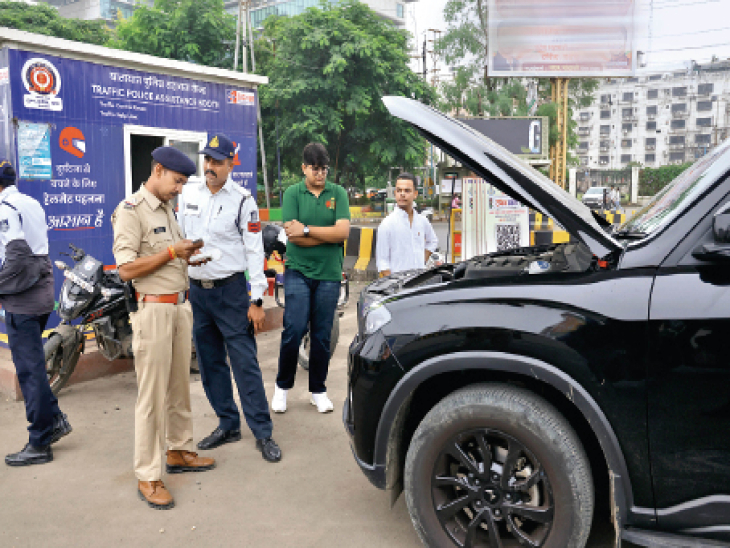 96,000 people broke traffic rules in 9 months, fined ₹4 crore | 9 महीने में 96 हजार ने ट्रैफिक ...