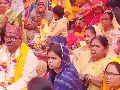 Annual Foundation Day of Muhammadabad Mahakali Temple celebrated