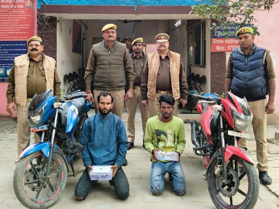 Police seized two stolen Apache bikes