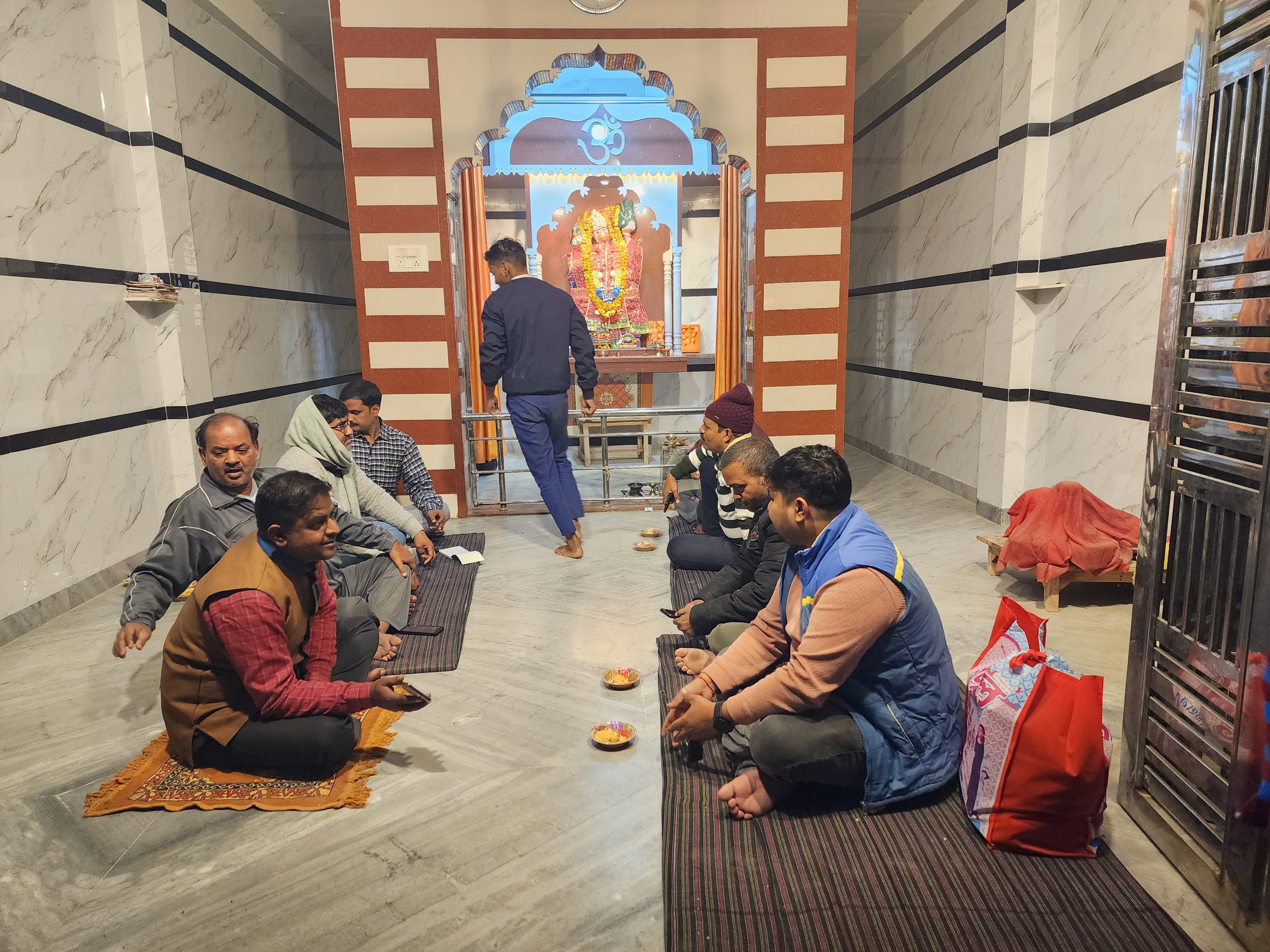 Pran Pratishtha of Mankameshwar Shiva Temple of Gosaiganj