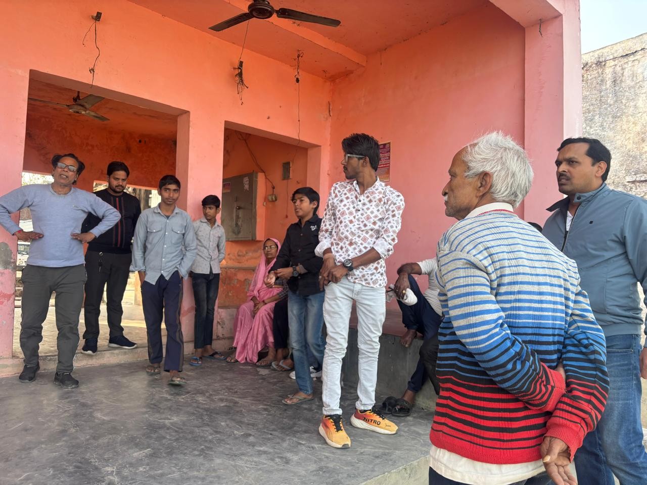 Irrigation department visited the erosion sites of Anupshahr.
