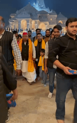 Ayodhya MP Awadhesh Prasad visits Ram Mandir with family Says, ‘I am ...