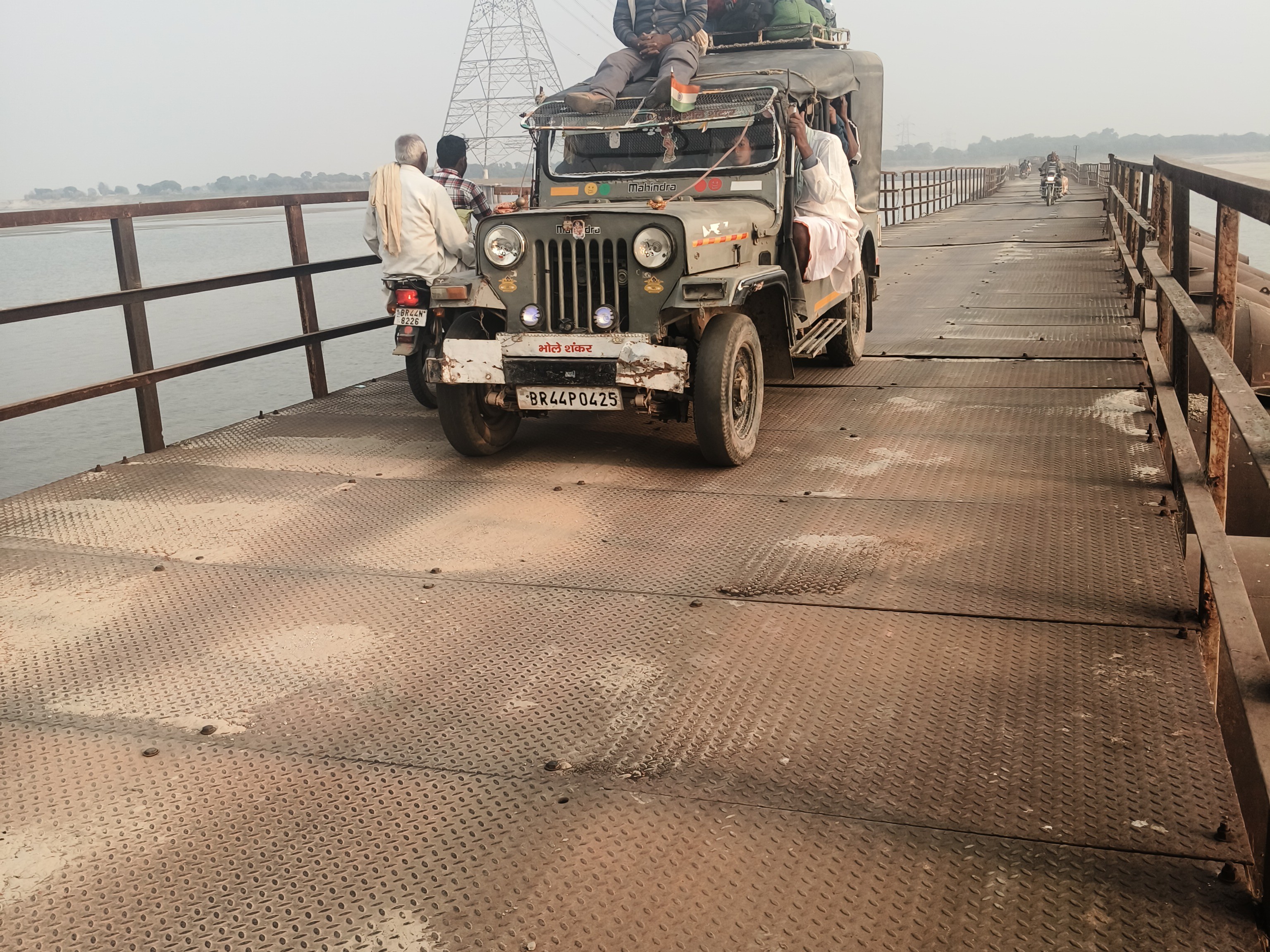 Pipa bridge started at Nainijor Bihar Ghat in Brahmapur