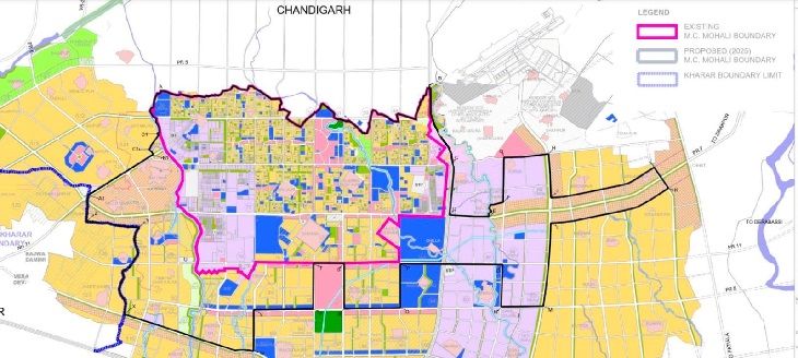 Punjab government notifies major boundary expansion of Mohali Municipal ...