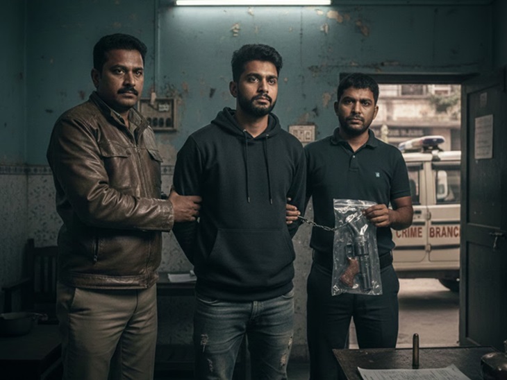 Panchkula Crime Branch Nabs Youth Country-Made Pistol