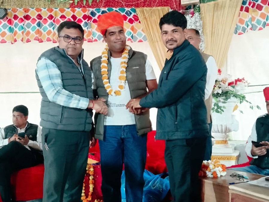 Satpal Chaudhary became the district president of Ajmer Village ...