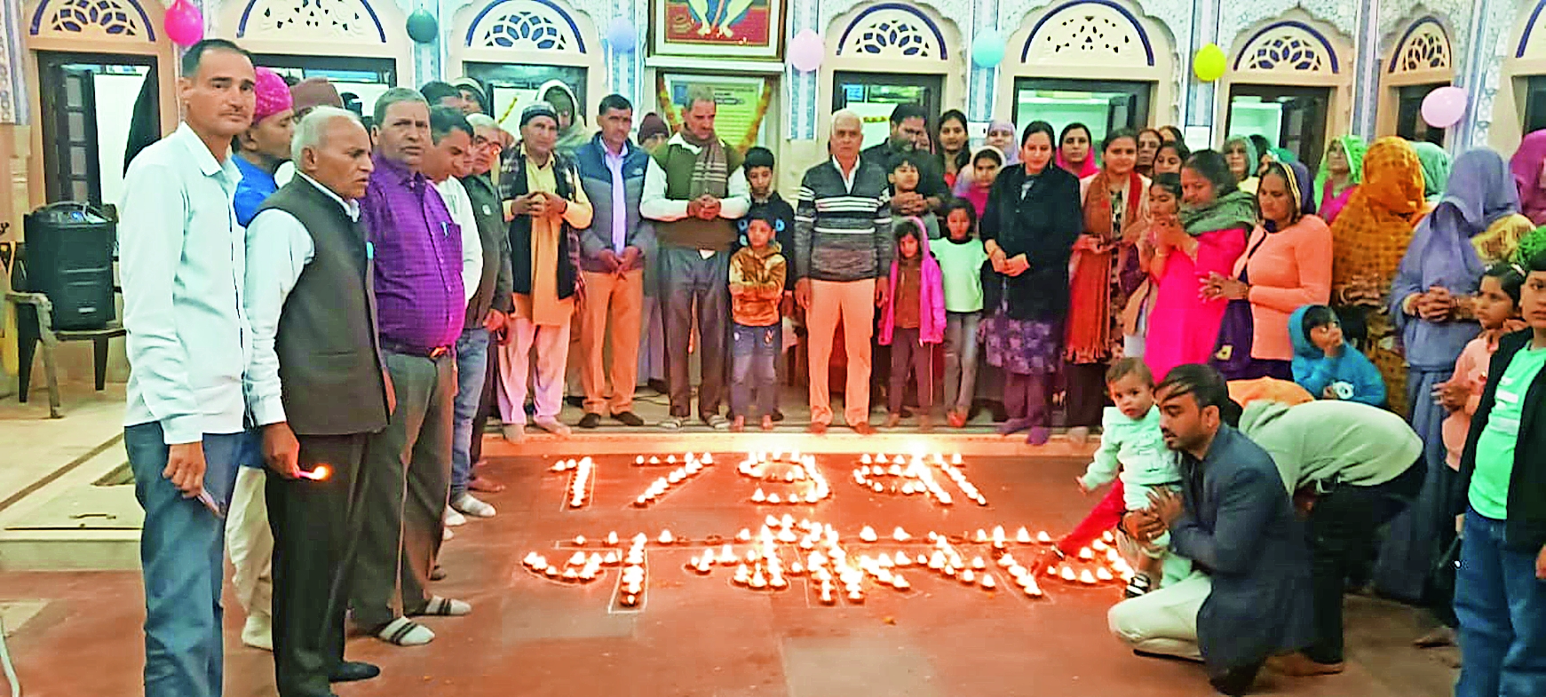 Pandit Ganesh Narayan Bavaliya Baba was wooed with hymns and a grand ...