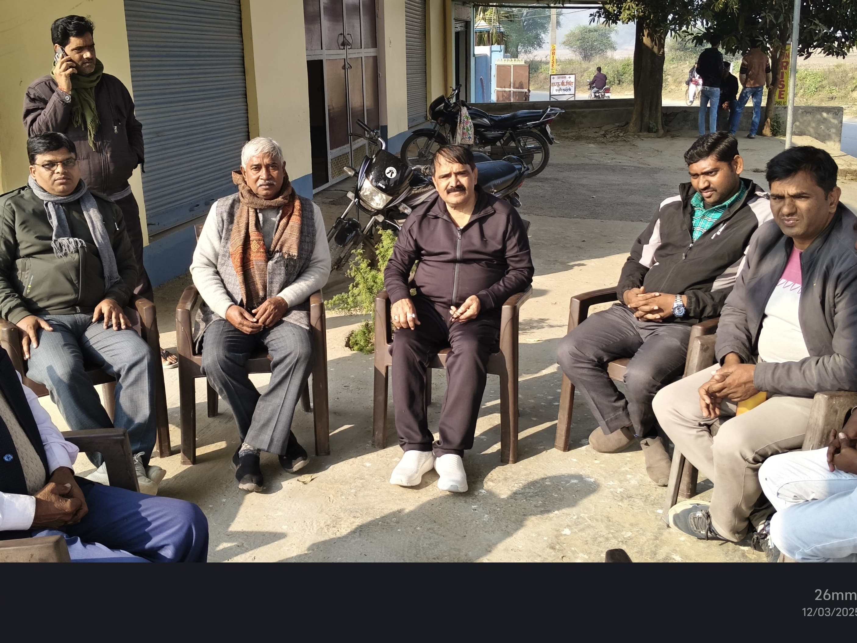 Former MLA listened to public problems in Baburi