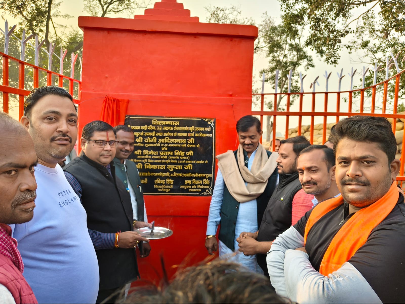 Foundation stone laid for works worth Rs 88 lakh in Mandi Samiti