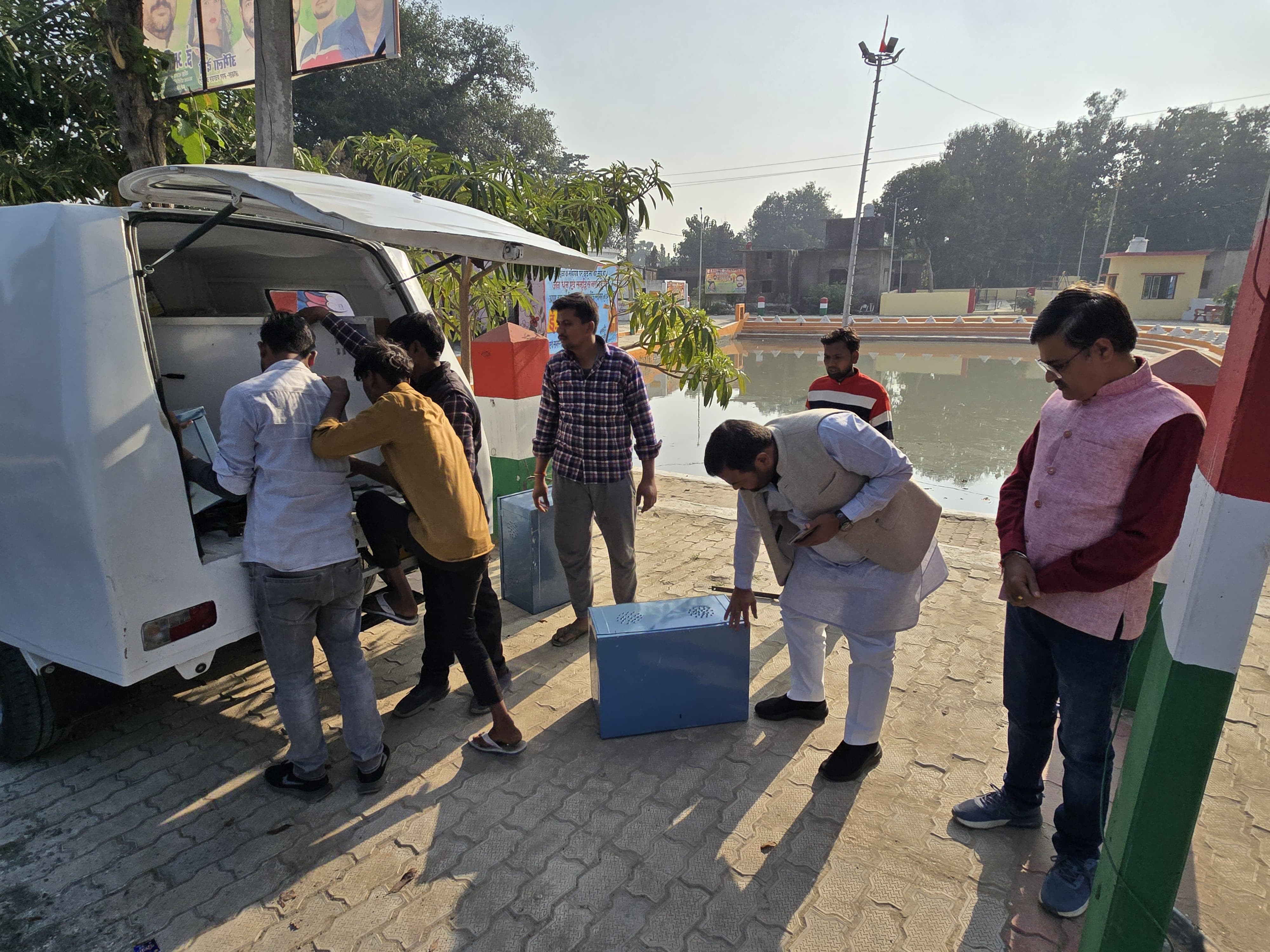 CCTV and solar lights installed in Bankati
