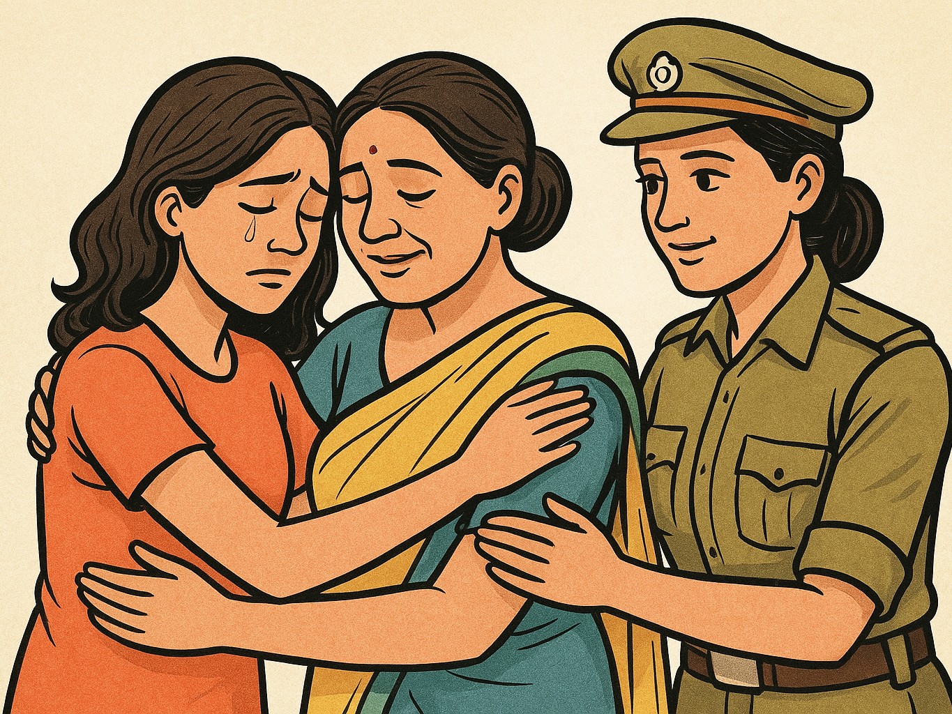 Three painful stories of three daughters