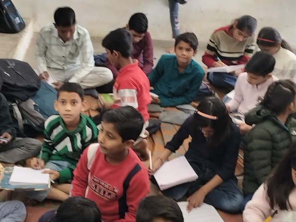 Vidya Education organised special extra classes in Avagarh