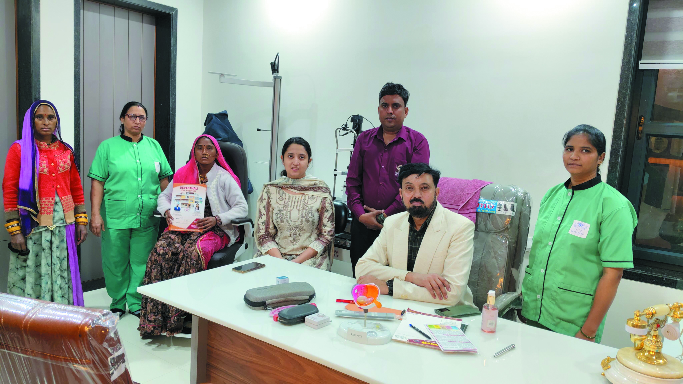 Fibrin Glue Surgery at Devasthali Eye Hospital