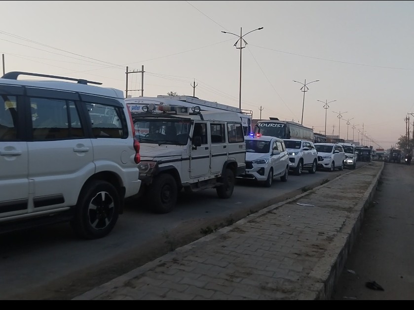 Minister Kansana stuck in traffic jam in Dabra
