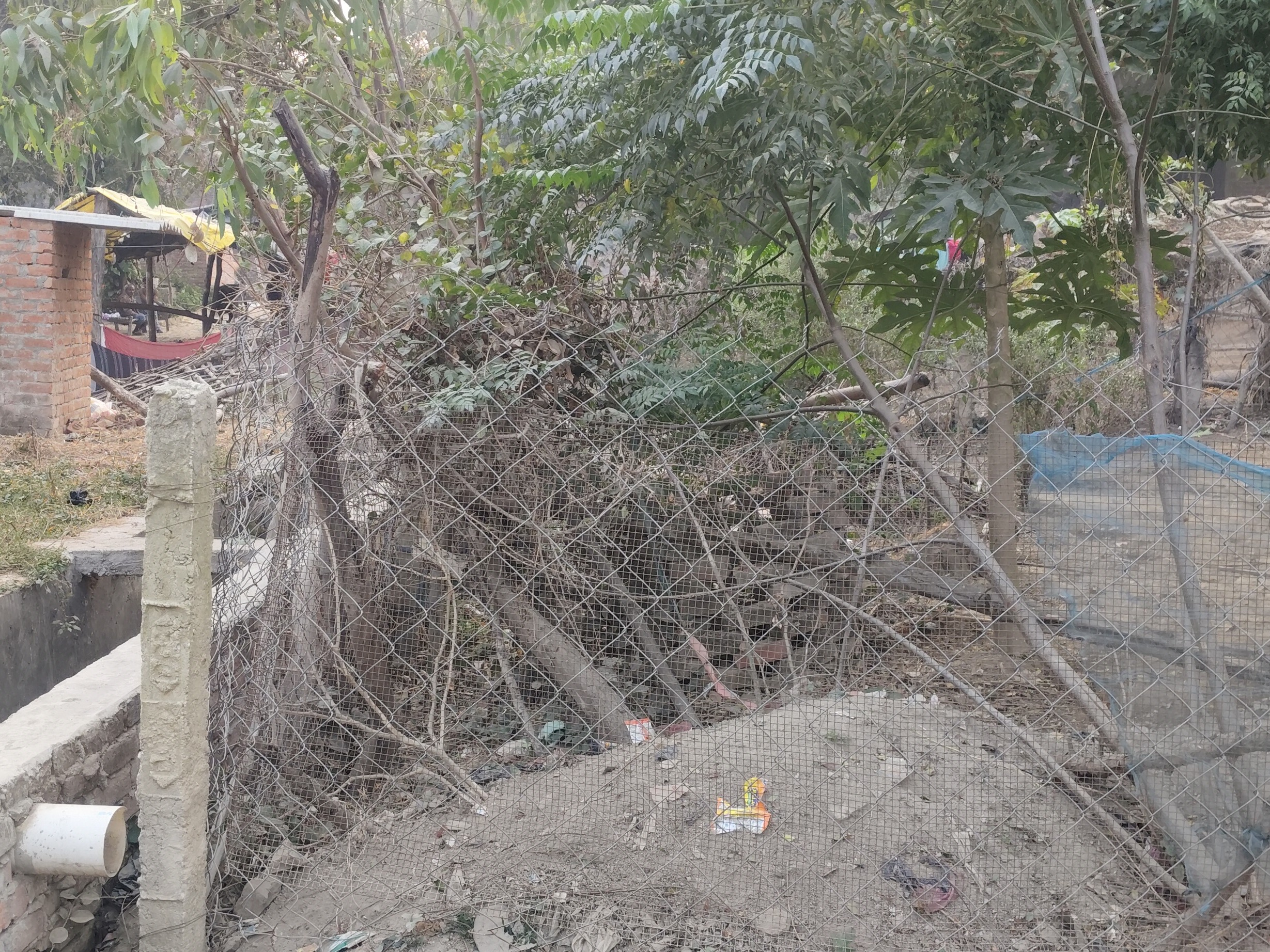 Public road closed in Mavai block