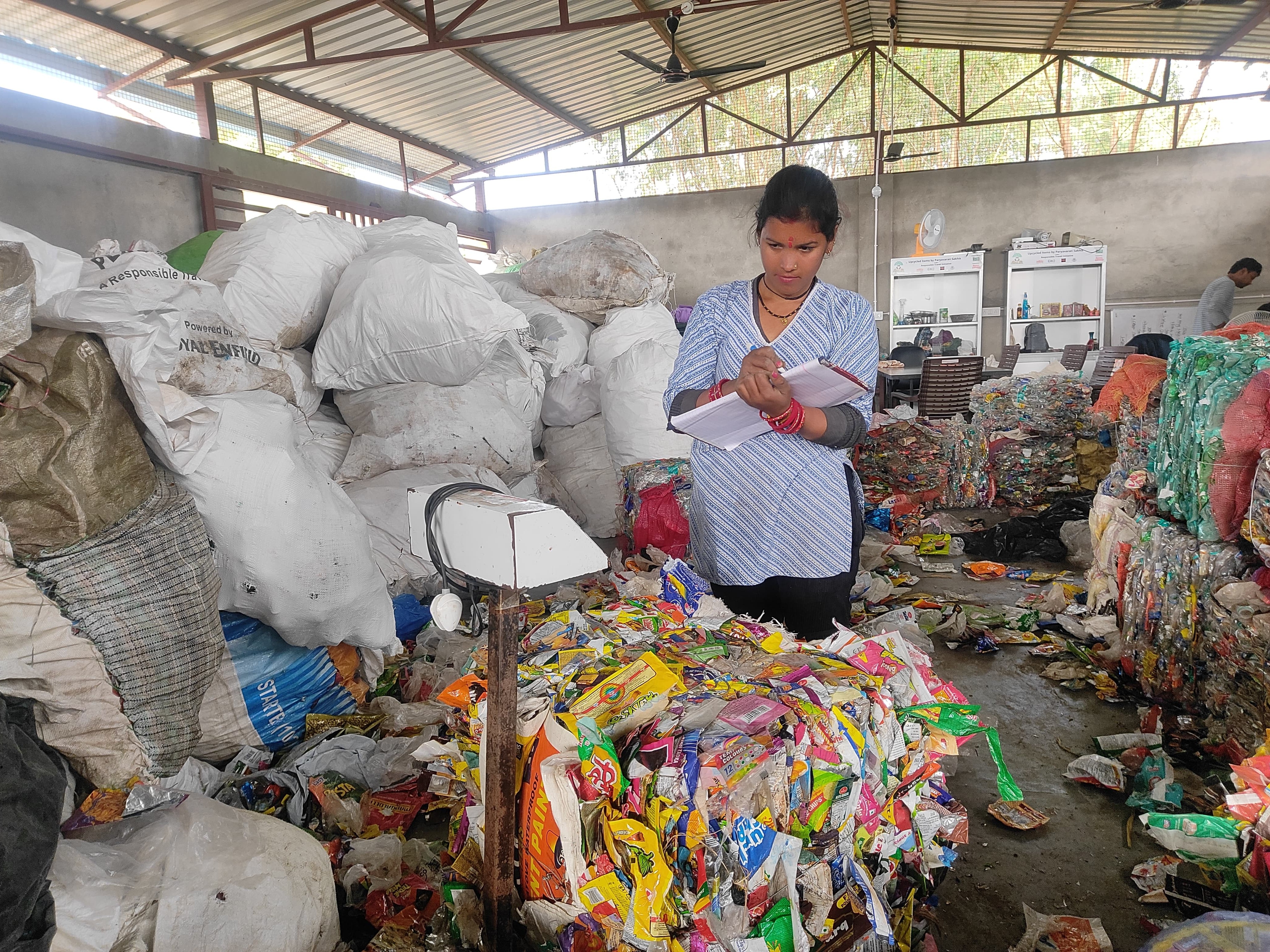 Plastic waste management in Corbett area