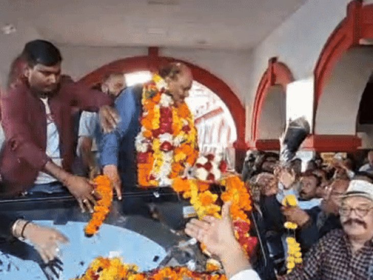 Virendra Rai of Jhansi became the national president of Kalchuri Samaj.
