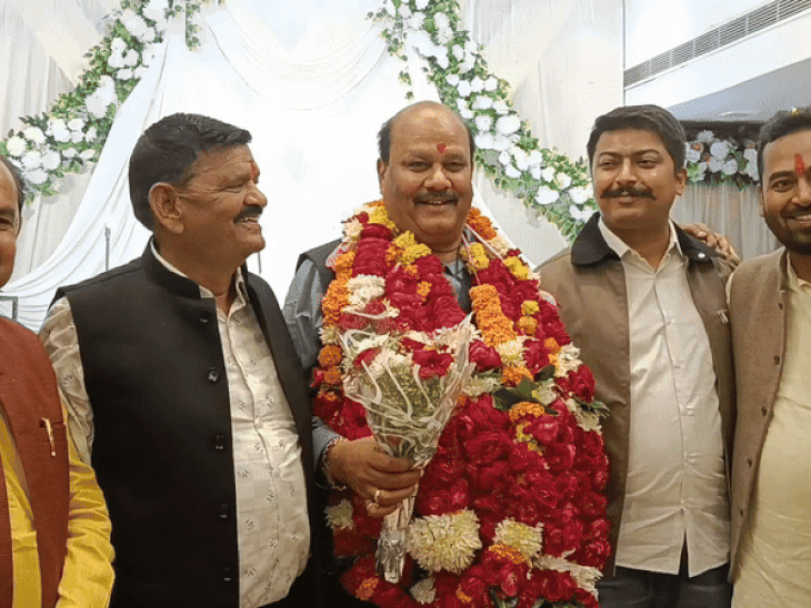 Virendra Rai of Jhansi became the national president of Kalchuri Samaj.
