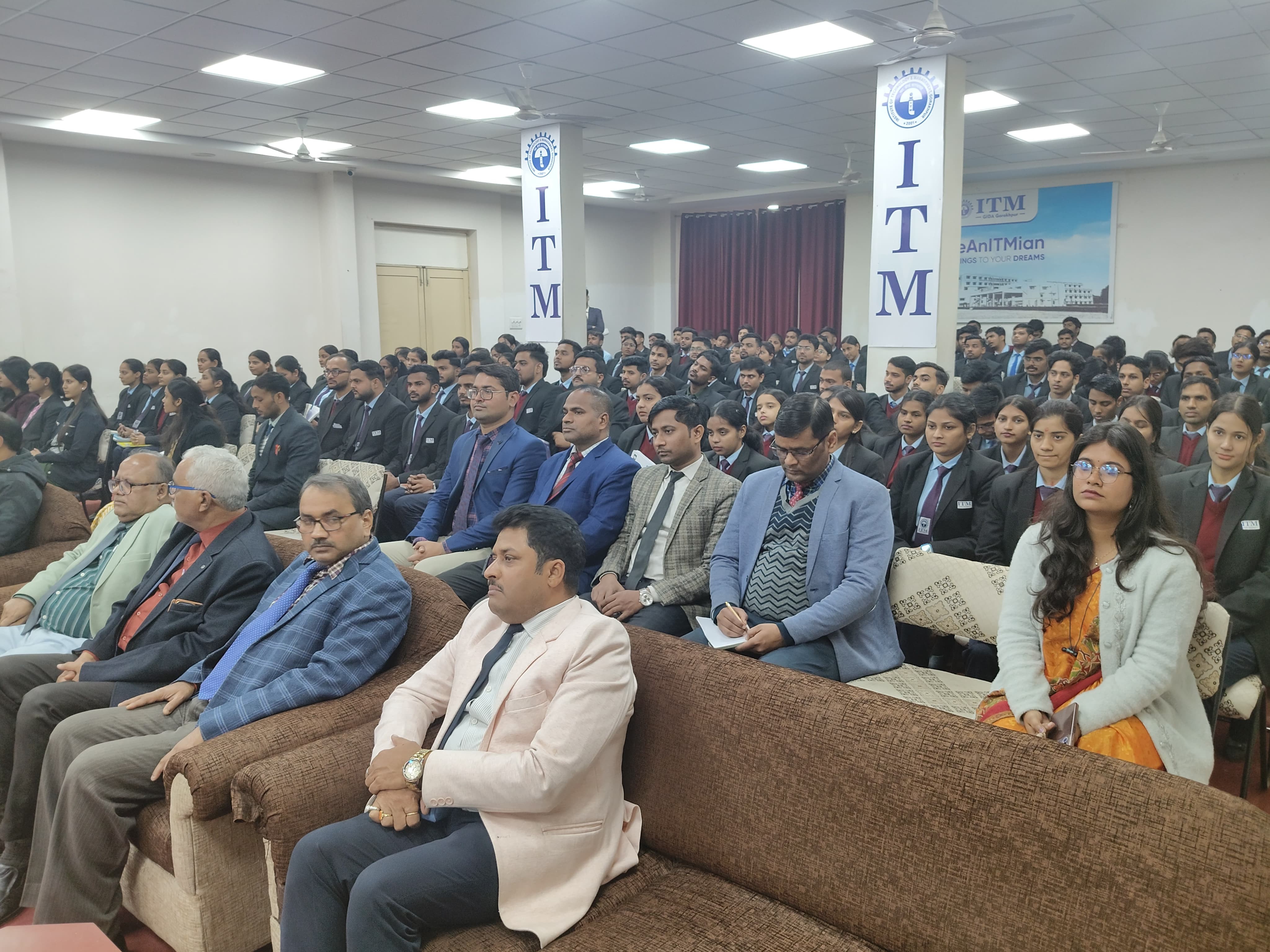 Income Tax Awareness Programme organised at ITM Gida | आईटीएम गीडा में ...