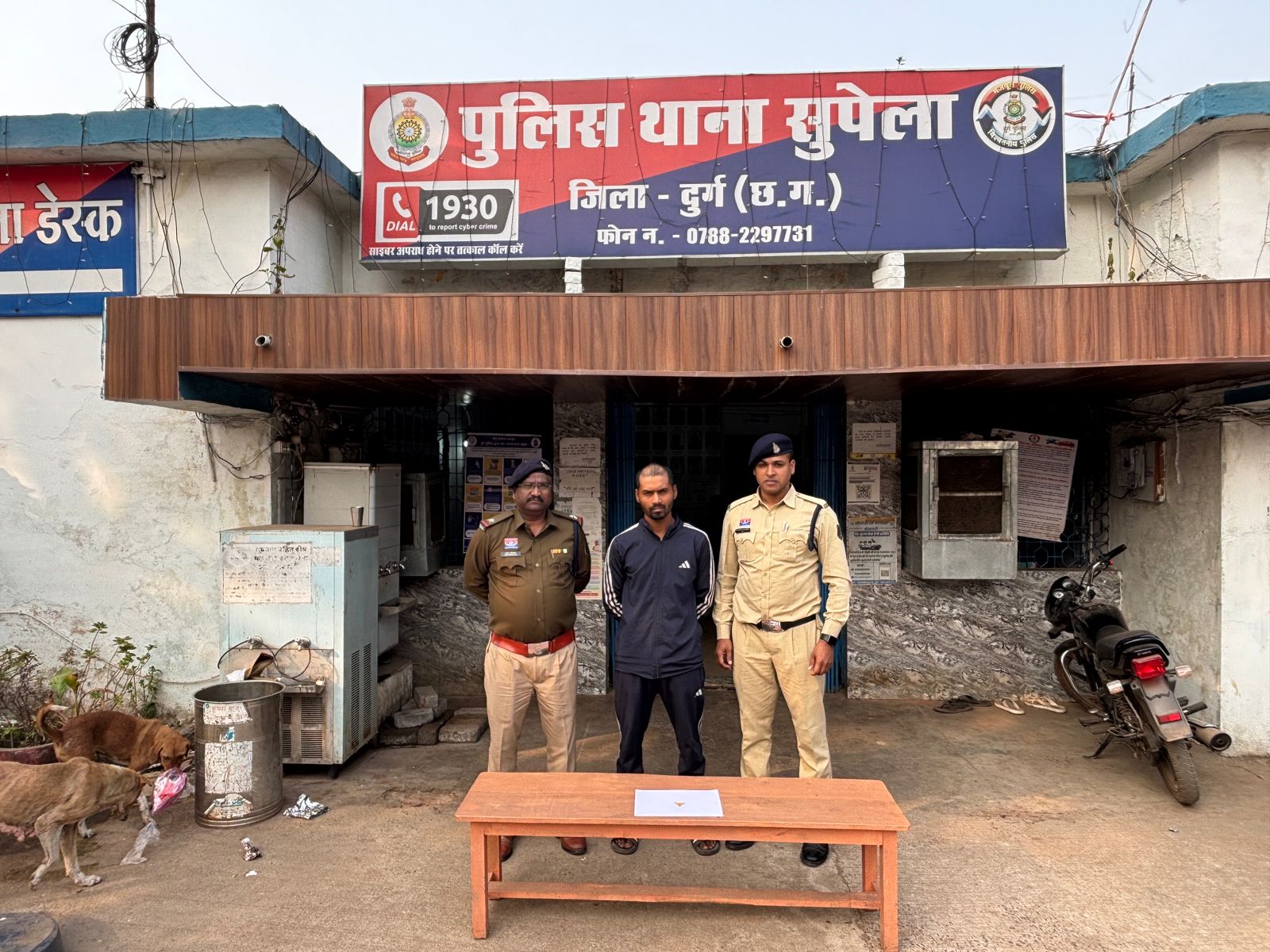 Accused arrested for stealing from a locked house | सूने मकान में चोरी ...